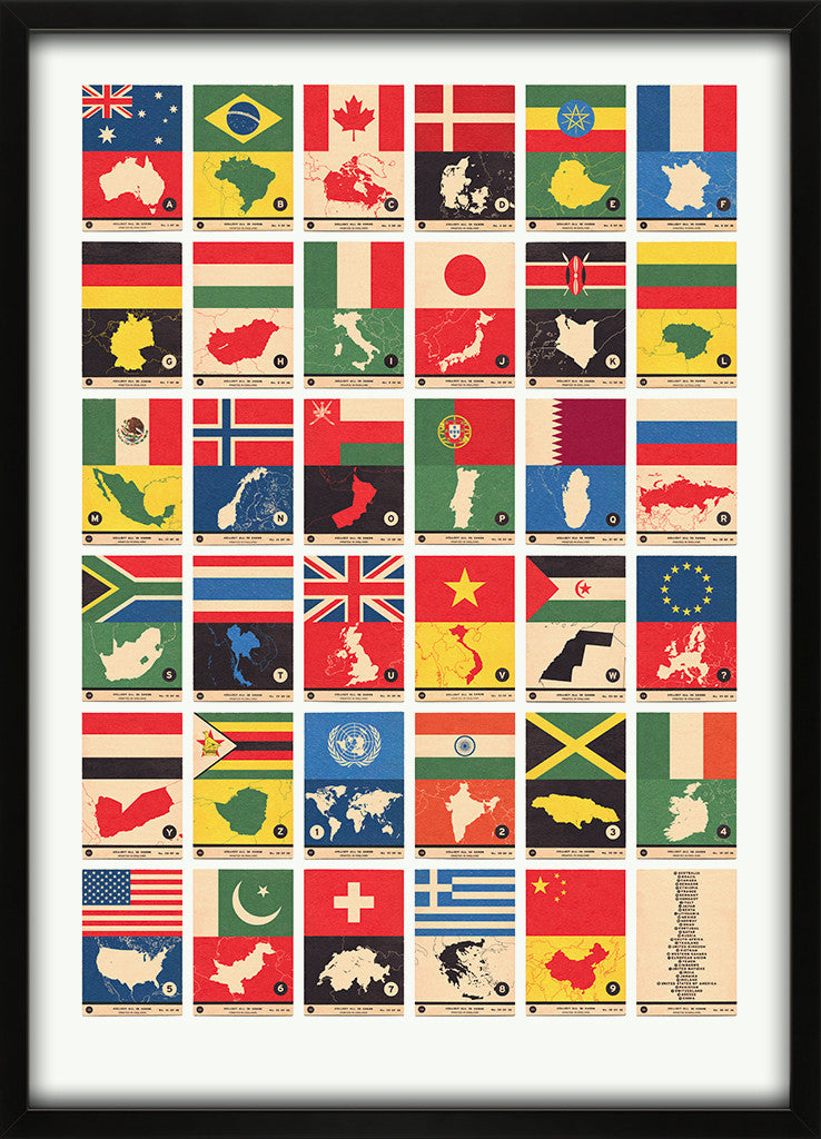 Flag Atlas - Maps and Countries A to Z– The Flood Gallery