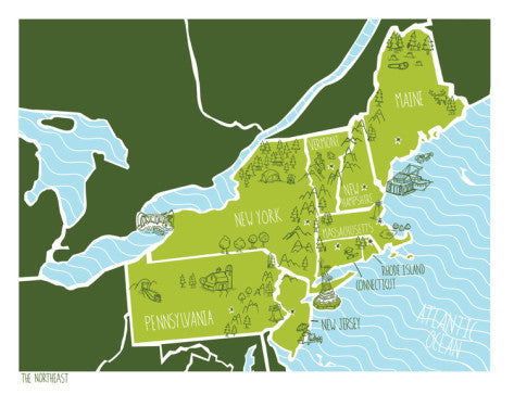 Northeast Pennsylvania Map