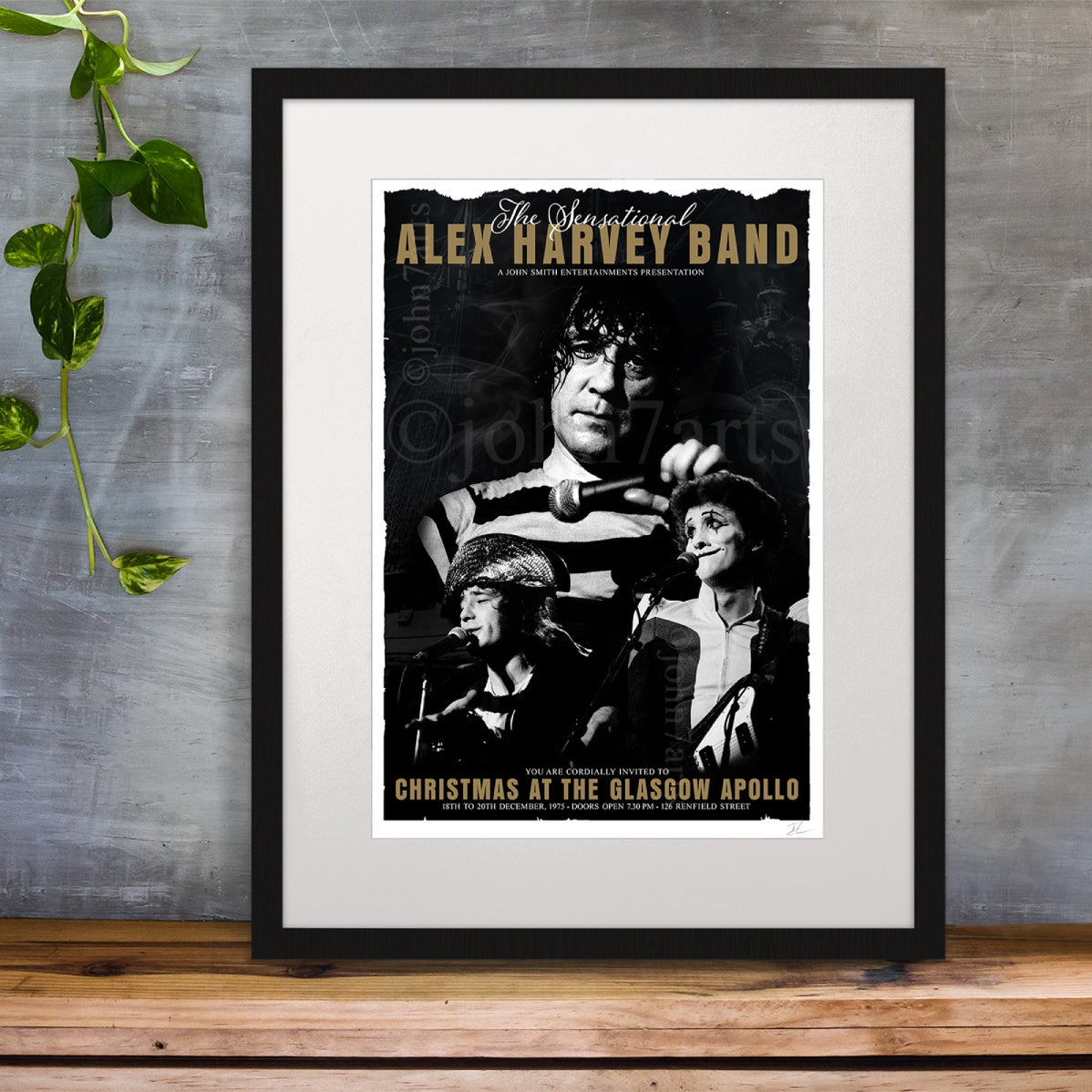 The Sensational Alex Harvey– The Flood Gallery