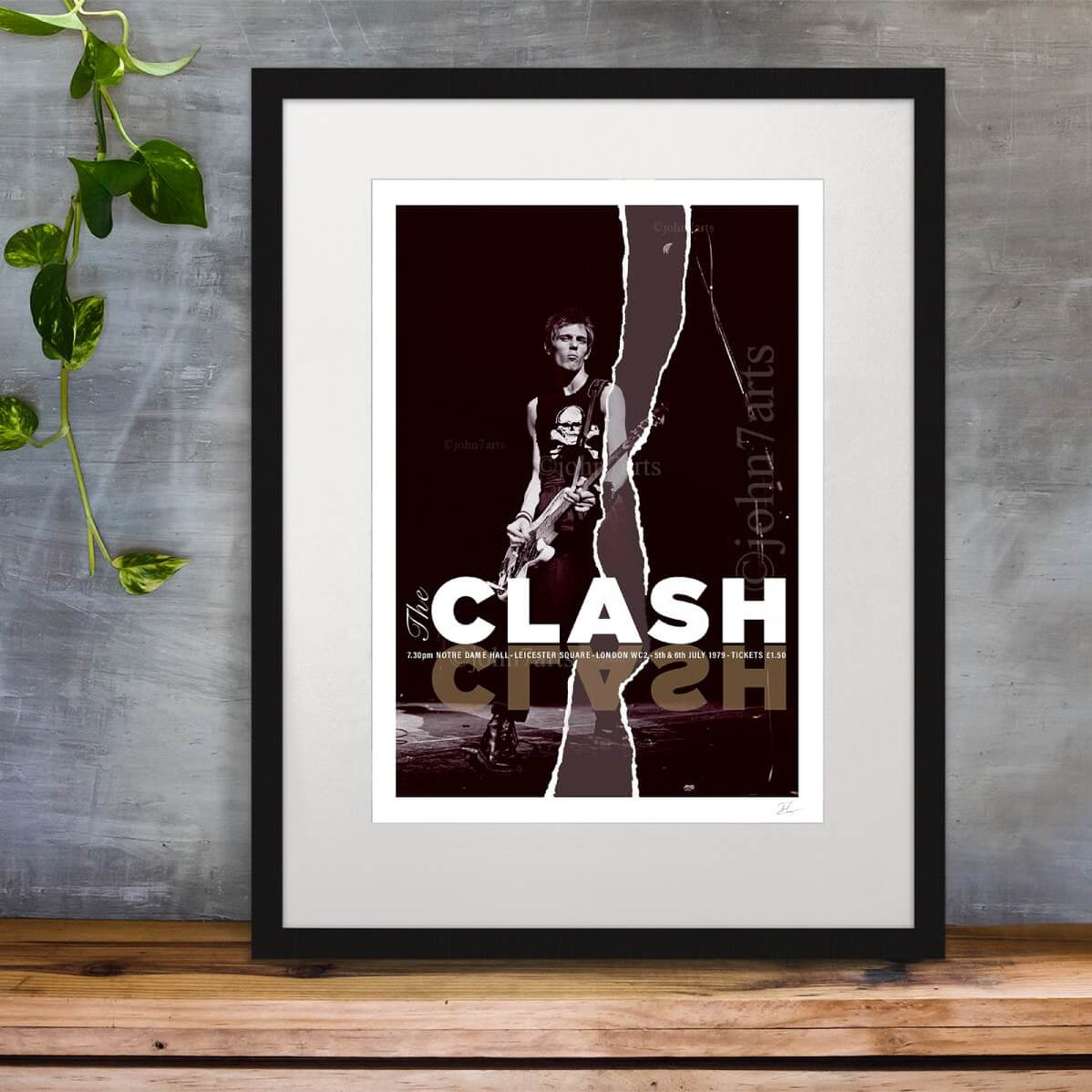 The Clash Concert Poster– The Flood Gallery